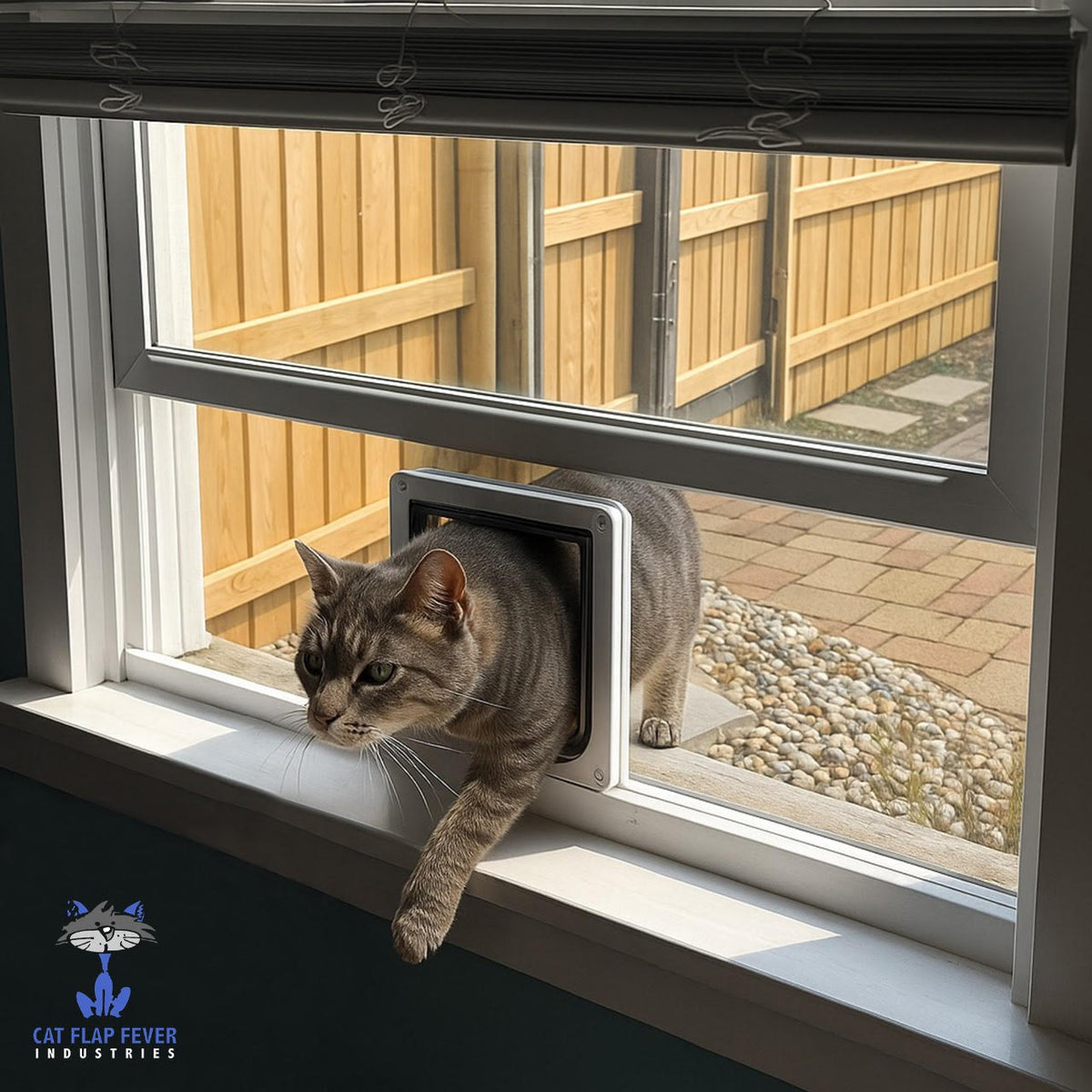 Custom Cat Doors & Cat Window Inserts | Cat Flap Fever – Cat Flap Fever ...