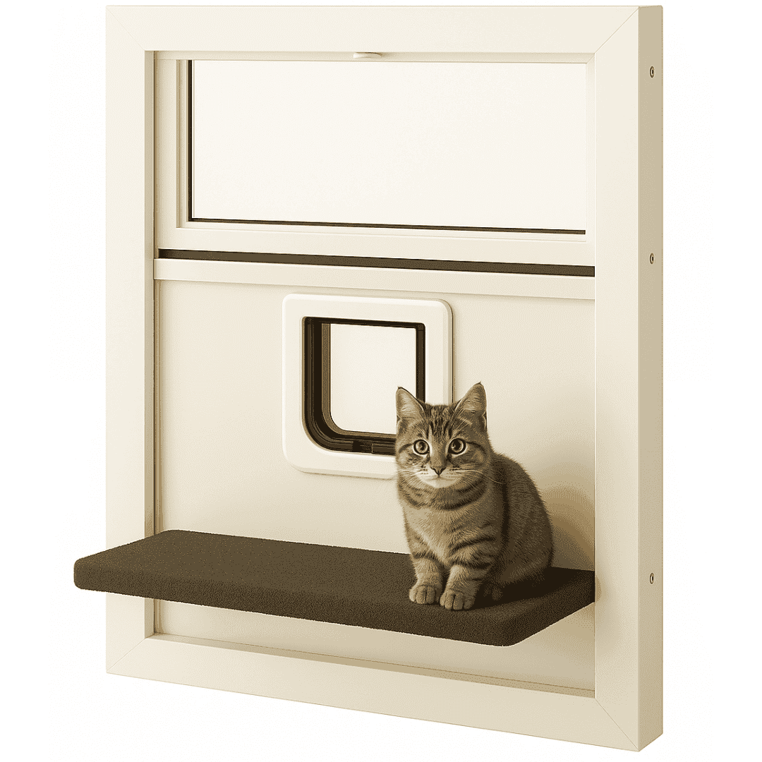 Window Ledge Shelf for Cats & Small Dogs - Custom Sizes & Made in USA ...